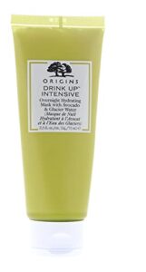 origins drink up intensive overnight hydrating mask with avocado & swiss glacier water 2.5 oz