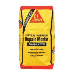 sikaquick voh overhead & vertical repair mortar 44lb