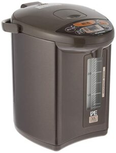 zojirushi ve electric thermos 3.0l brown cv-eb30-ta