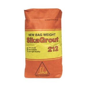 sikagrout 212 general purpose cementitious grout, 50lb