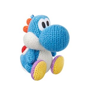 nintendo light blue yarn yoshi amiibo