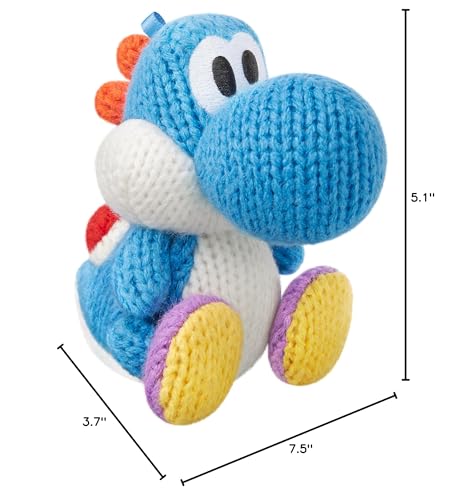 Nintendo Light Blue Yarn Yoshi Amiibo