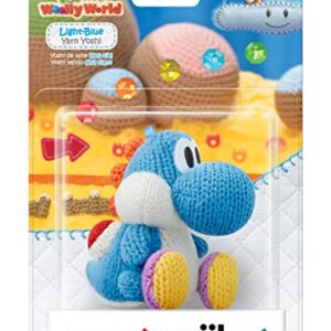 Nintendo Light Blue Yarn Yoshi Amiibo