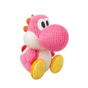 nintendo pink yarn yoshi amiibo