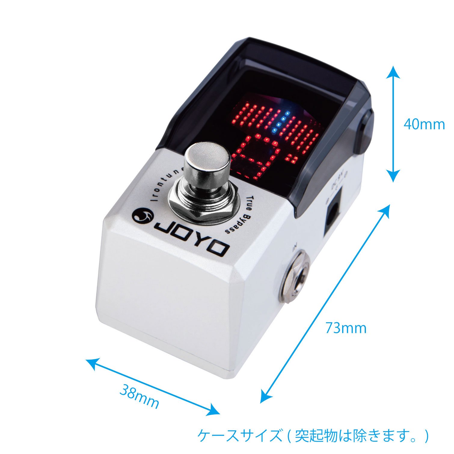 JOYO JF-326 Irontune Pedal Tuner Electric Guitar Single Effect