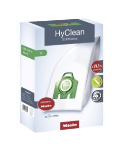 miele 10123250 hyclean 3d efficiency u vacuum cleaner bags, reliably keep dust inside the vacuum cleaner