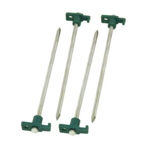 Tent Pegs, 10-In. 4-Pk.