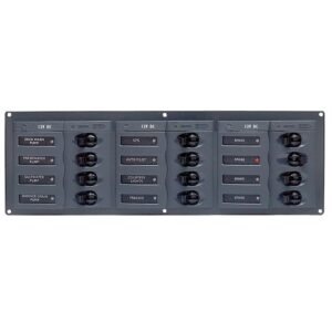 bep 12-way no meter horizontal dc panel