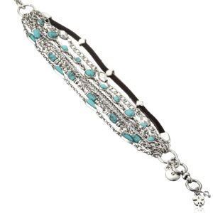 Lucky Brand Mini Lucky Layer Turquoise Bracelet