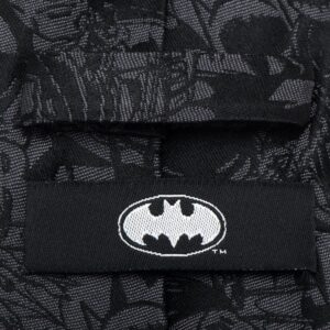 Cufflinks Inc. Batman Comic Black Tie