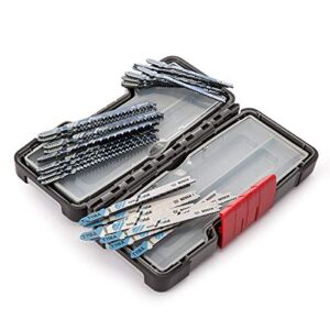 Bosch 2607010903 Jigsaw Blade-Set "Tough Box" with Single Lug Shank 30 Pcs