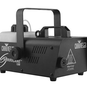 CHAUVET DJ H1200 Compact and Lightweight Fog Machine w/Timer Remote , BLACK