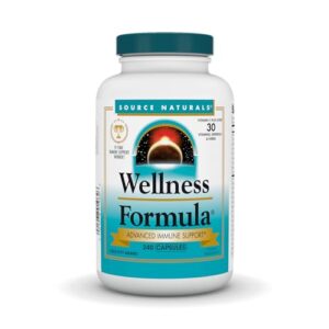 source naturals wellness formula, herbal defense complex* - 240 capsules