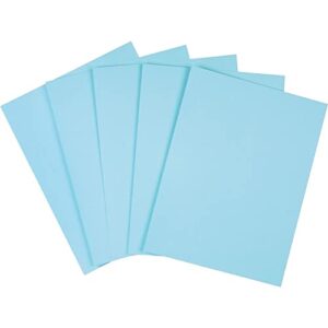 staples 490947 pastel colored copy paper 8 1/2-inch x 11-inch blue 500/ream (14786)