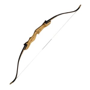 southland archery supply sas spirit 62" take down recurve bow - black (22lbs, left)