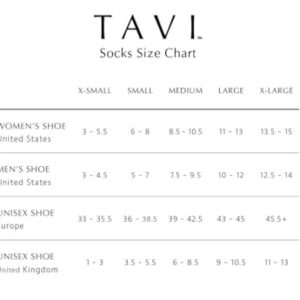 TAVI Women’s Savvy Non-Slip Socks - Grip Barre, Dance, Pilates, Yoga Socks, Medium, Ebony