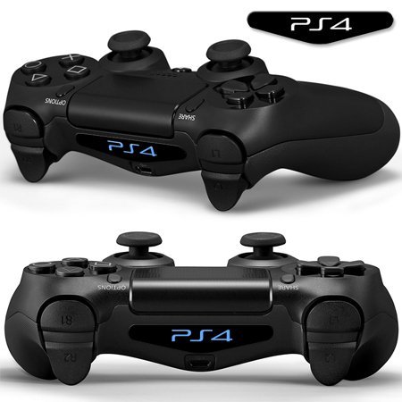 UUShop Led Light Bar Decals Stickers for Playstation Ps4 Controller Qty 2 - Words