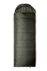 snugpak basecamp ops navigator sleeping bag with compression stuff sack, right hand zip, olive