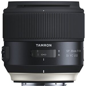 Tamron F1.8 VC 35mm USD Lens for Nikon - Black