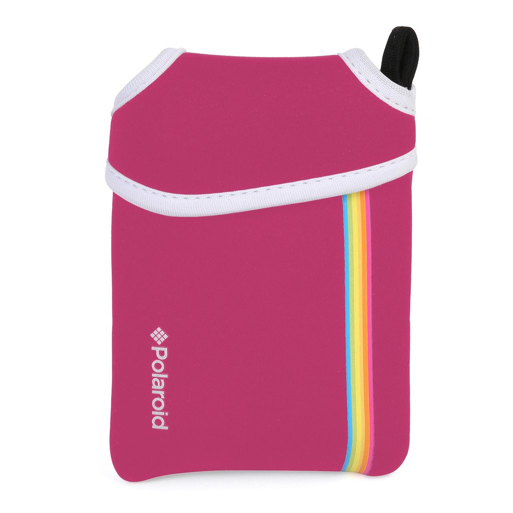 Zink Polaroid Neoprene Pouch for The Polaroid Zip Mobile Printer (Pink)