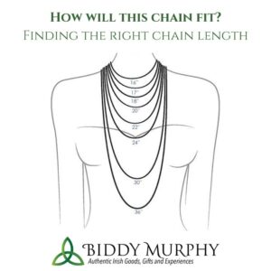 Biddy Murphy 925 Sterling Silver Celtic Trinity Knot Necklace for Women, 10k Rose Gold, Brilliant CZ Cubic Zirconia Inlay, Good Luck Pendant, Fine Traditional Jewelry, Made in Ireland