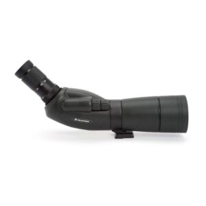 Celestron – TrailSeeker 65mm Angled Spotting Scope – Fully Multi-coated XLT Optics – 16-48x Zoom Eyepiece – Waterproof & Fogproof – Rubber Armored