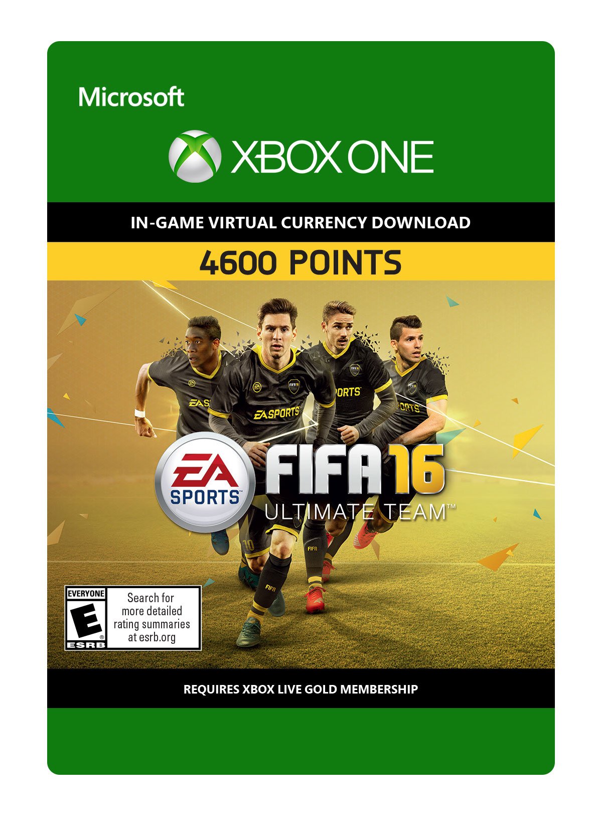 FIFA 16 4,600 FIFA Points - Xbox One Digital Code