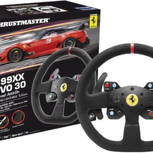 Thrustmaster F599XX EVO 30 Wheel Alcantara Edition Add-On (Compatible with XBOX Series X/S, One, PS5, PS4, PC)