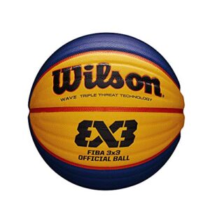 wilson fiba 3x3 official game basketball - size 6 - 28.5"