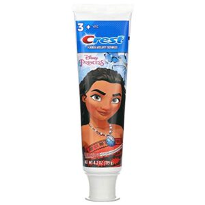 crest pro-health stages disney princess kid's toothpaste 4.2 oz (pack of 2)