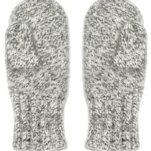 Dachstein Woolwear 4 Ply Extreme Warm 100% Austrian Boiled Wool Alpine Mittens in Natural Grey (8.0)