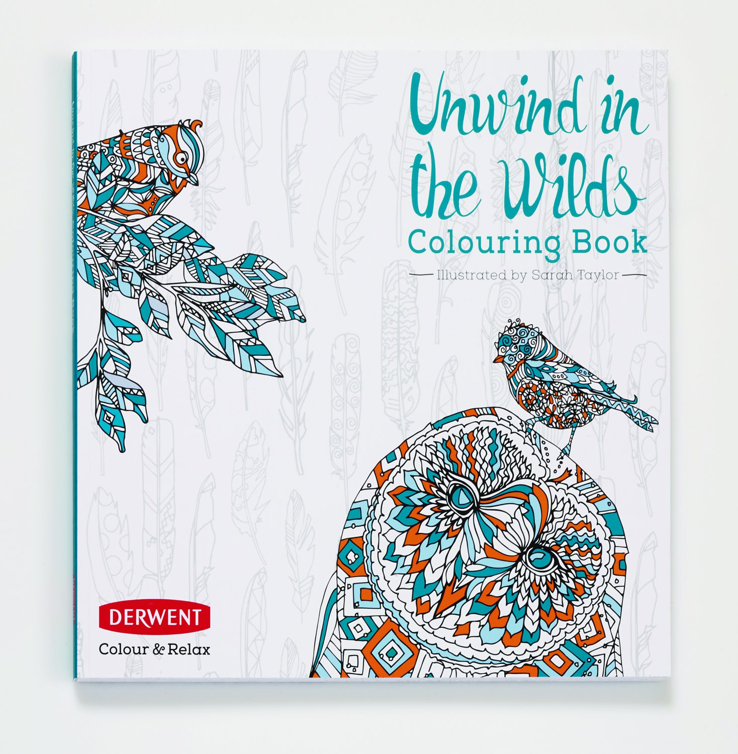 Adult Coloring Book and Coloursoft Colored Pencils: Color and Relax - Unwind in the Wilds by Derwent (2302339)