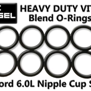 HHC Diesel - Ford 6.0L Leakproof Nipple Cup Master Kit - Everything You Need to Rebuild Your Oil Rail With Tool & Ball Tubes (8: Nipples, 8: Seals & Tool) F60L-NIPPLEKIT