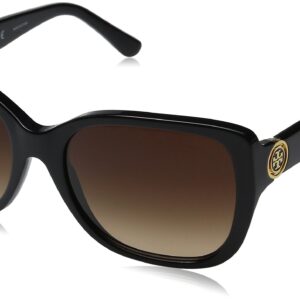 Tory Burch Women's 0TY7086 Black/Brown Gradient