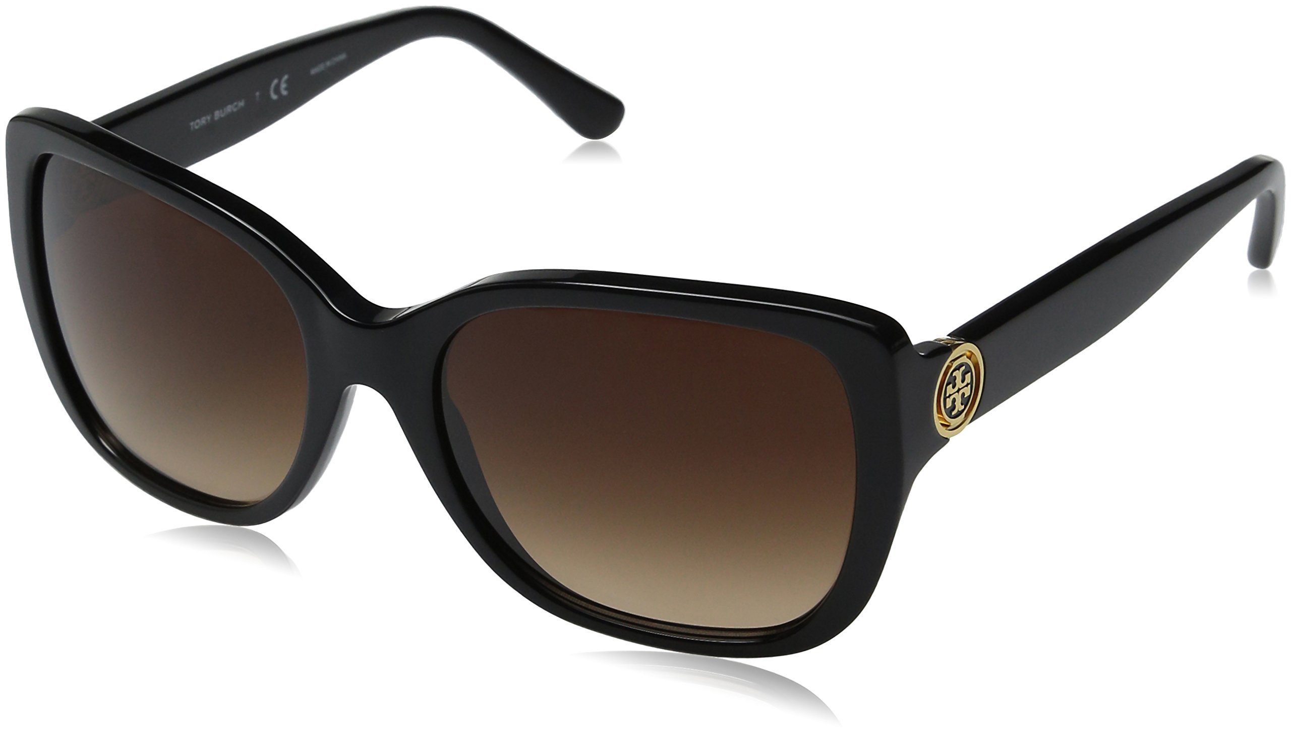 Tory Burch Women's 0TY7086 Black/Brown Gradient