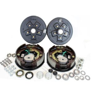 southwest wheel 3,500 lbs. trailer axle electric brake kit 5-5" bolt circle