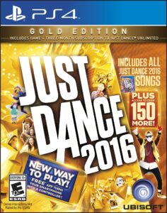 just dance 2016 (gold edition) playstation 4