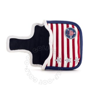 Stars and Stripes High MOI Mallet Putter Headcover, Golf Head Cover