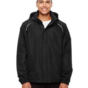 Ash City - Core 365 Men's Profile Fleece-Lined All-Season Jacket M BLACK