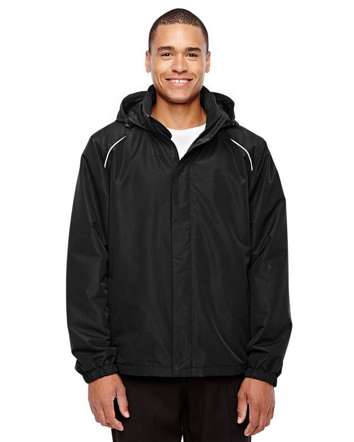 Ash City - Core 365 Men's Profile Fleece-Lined All-Season Jacket M BLACK