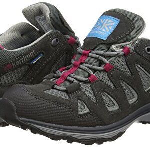 Karrimor Women's Walking Low Rise Hiking Boots, Black C Pink, 9.5