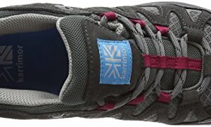 Karrimor Women's Walking Low Rise Hiking Boots, Black C Pink, 9.5