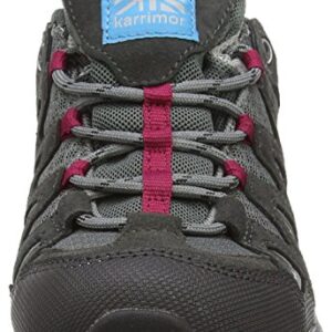 Karrimor Women's Walking Low Rise Hiking Boots, Black C Pink, 9.5