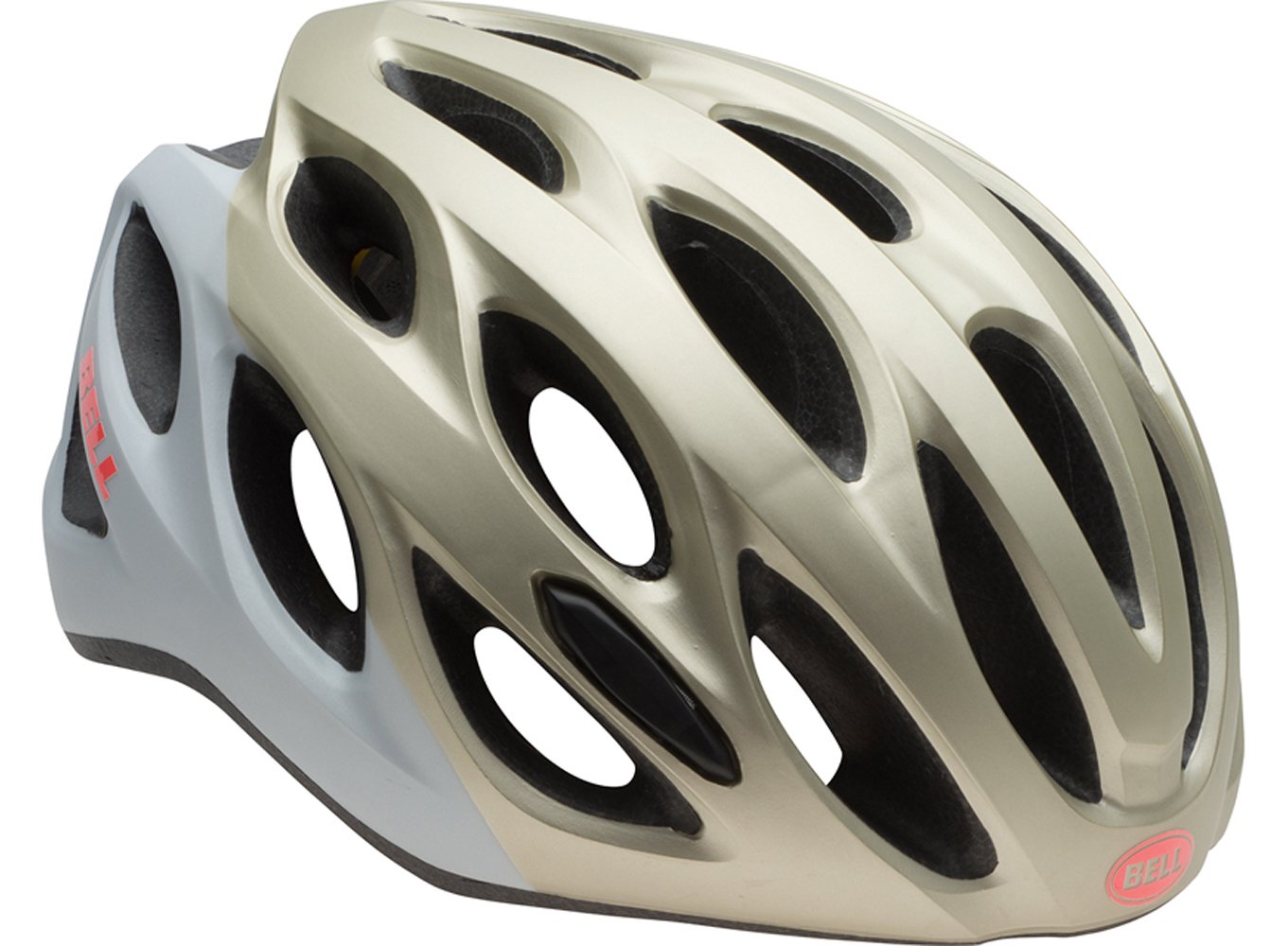 Bell Tempo Women's Bike Helmet (Matte Platinum/White Repose (2016), One Size)