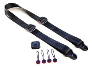 peak design slidelite sll-1 camera strap for mirrorless camera (black)