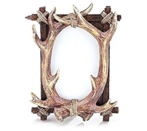 burton deer antler picture frame