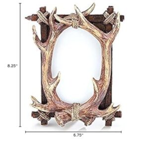 Burton Deer Antler Picture Frame