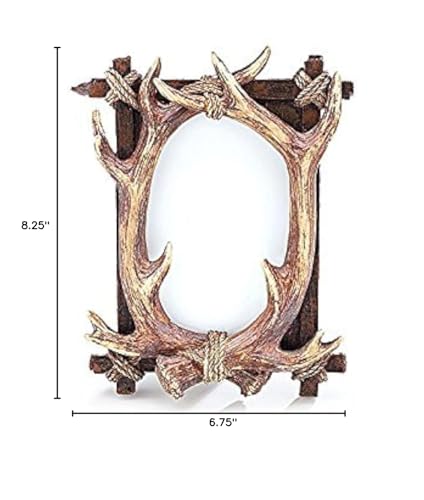 Burton Deer Antler Picture Frame