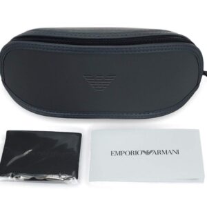 Emporio Armani EA4063-5464/87 Sunglasses, Black over Tortoise Frame 58mm w/Grey Lens