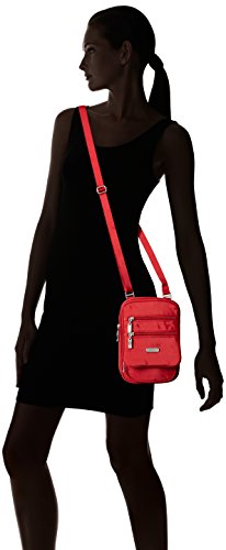 Baggallini Women's Rfid Journey Crossbody, Apple